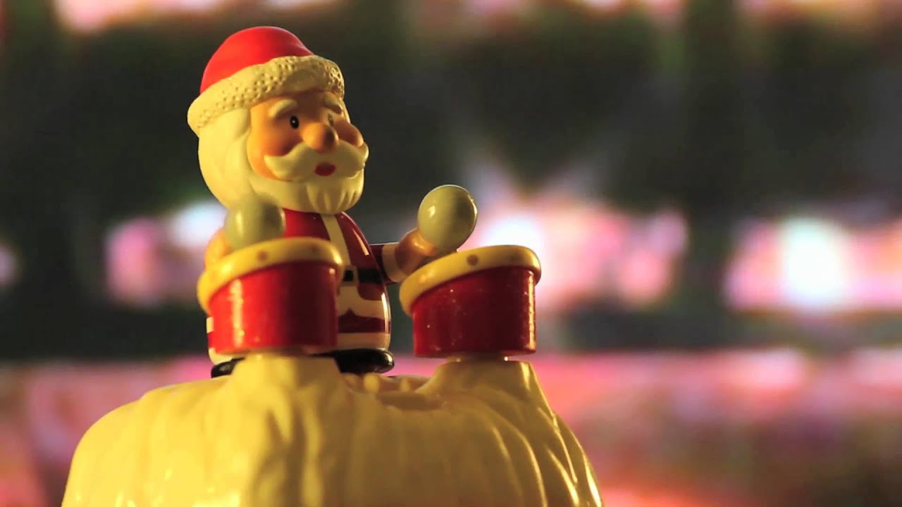 Santa on Drums - Silent Night - YouTube