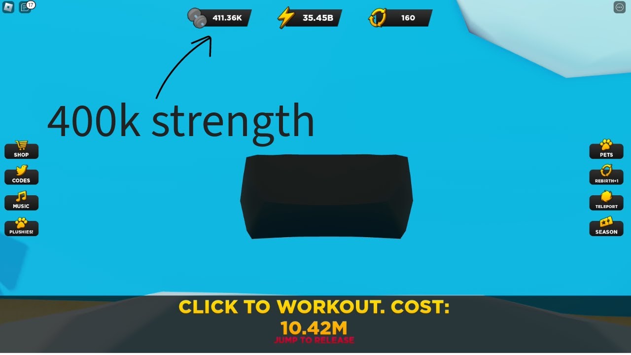 Working out till i get 400k strength in strongman simulator ! - YouTube