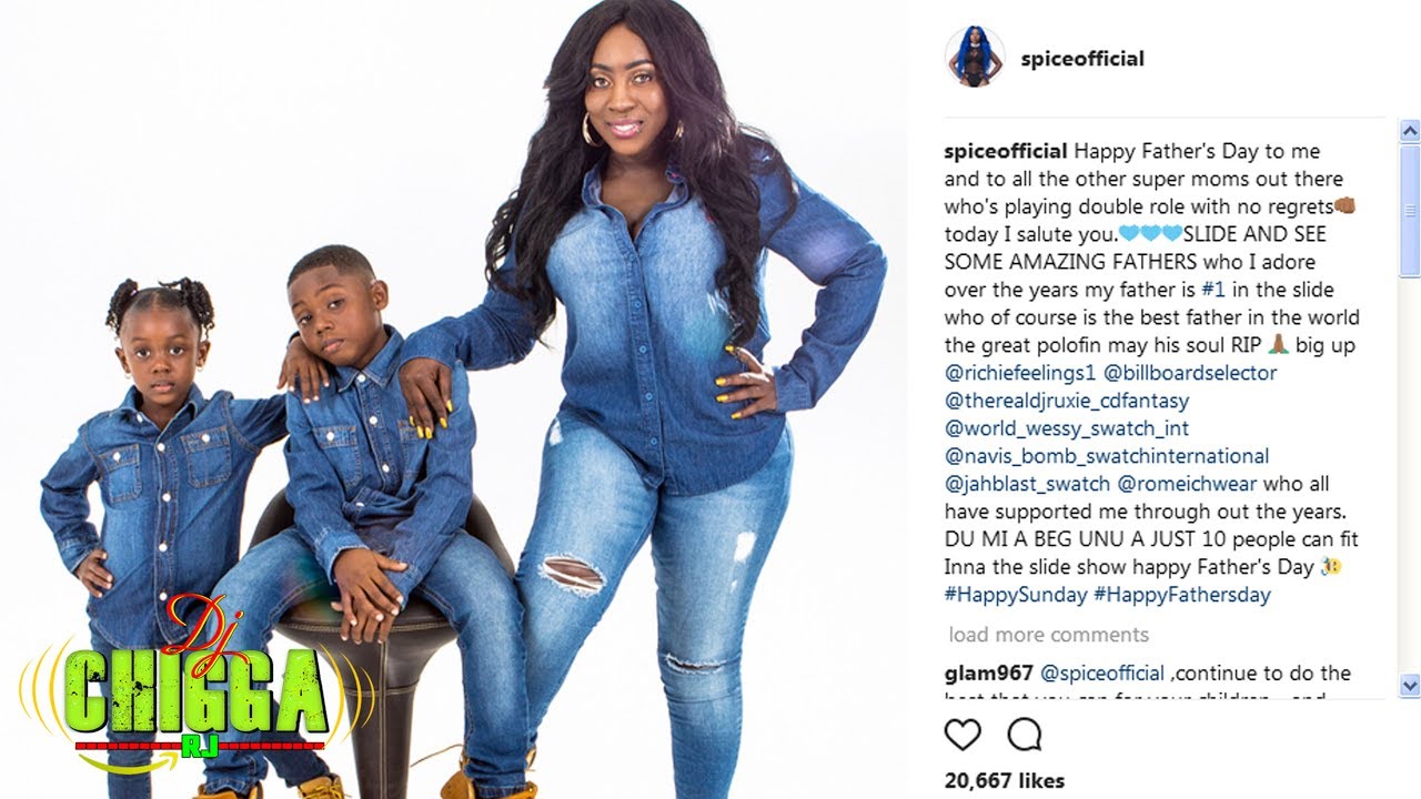 Richie Feelings React To Spice Dissing Her Baby Father - YouTube