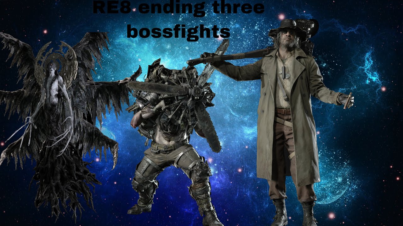 Resident evil village part 6 RE8 ending two boss fights+ mini boss ...