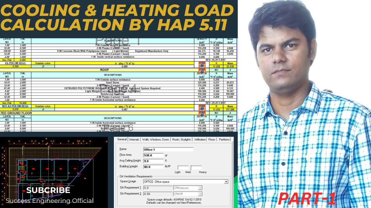 1. Cooling and Heating Load Calculation II Heat Load Calculation in ...