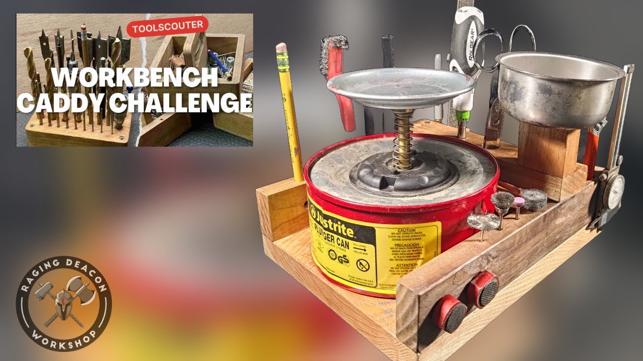 Toolscouter Workbench Caddy Challenge - YouTube