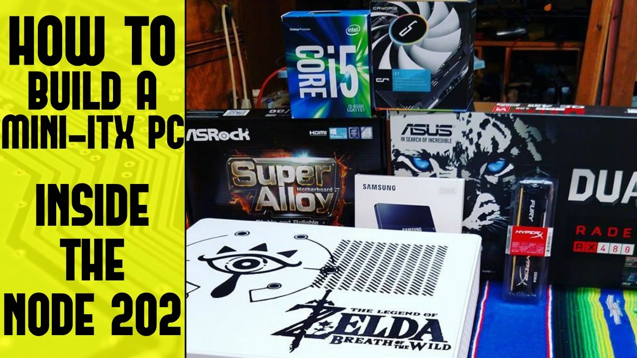 How to build a mini-itx PC inside the Node 202! - YouTube