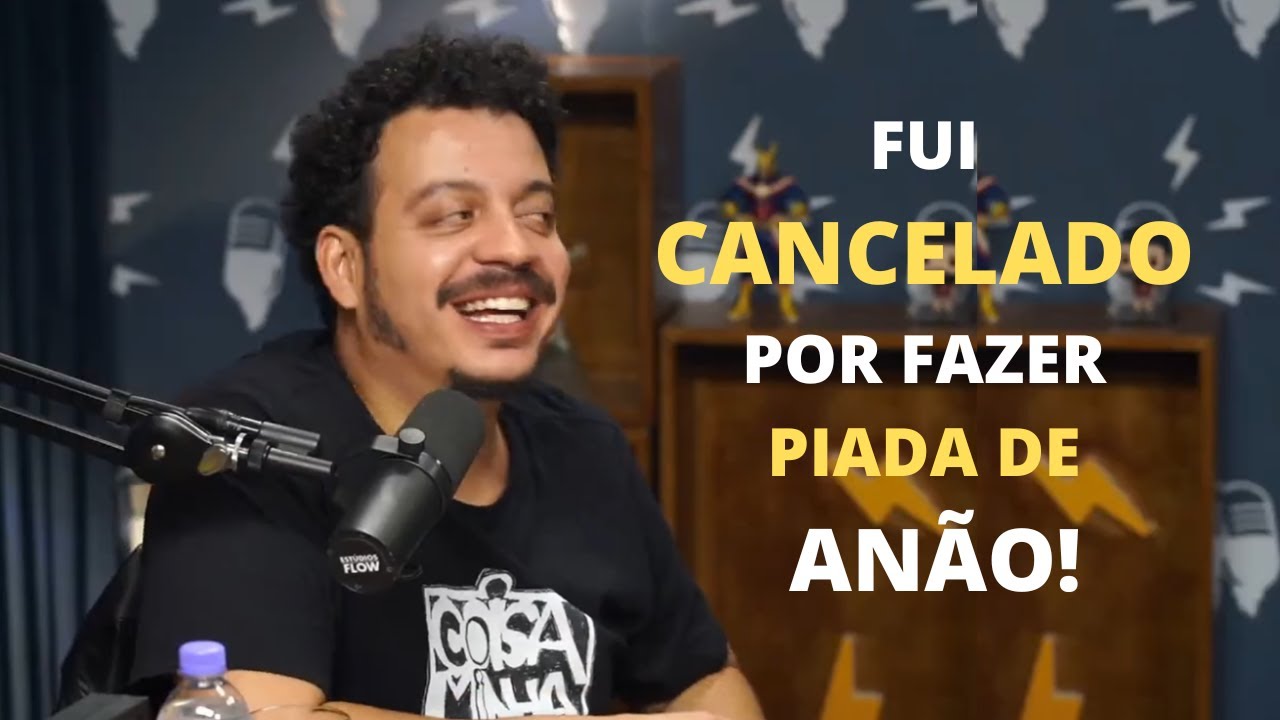 FUI CANCELADO E PROCESSADO POR FAZER UMA PIADA DE ANÃO [Rodrigo Marques e Cambota no Flow] - YouTube
