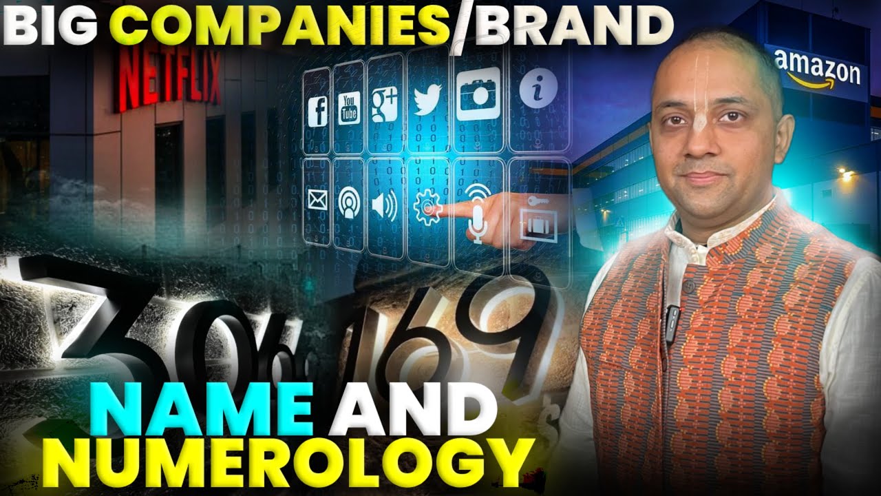 Company Name and Numerology! Big Brand names use Numerology! - YouTube