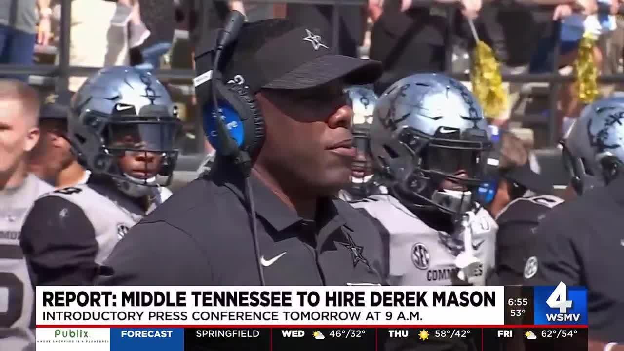 Report: Middle Tennessee to hire Derek Mason - YouTube