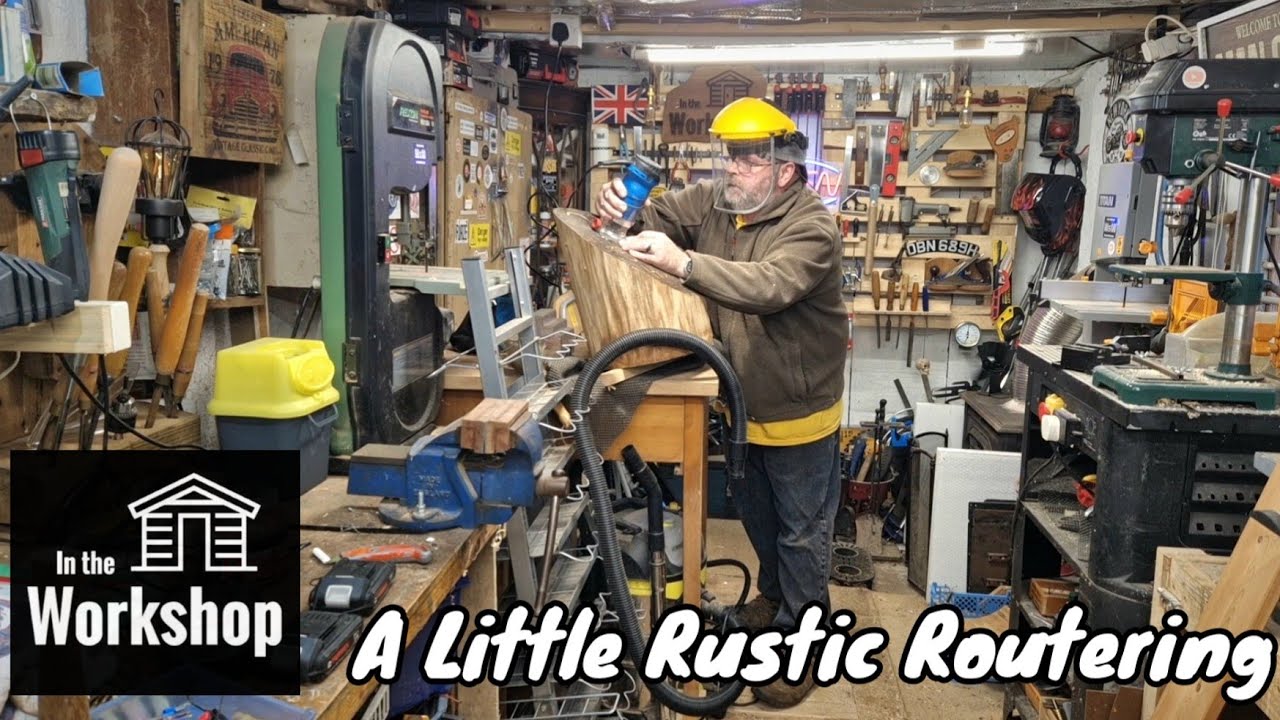 A Bit of Rustic Woodworking / In The Workshop - YouTube