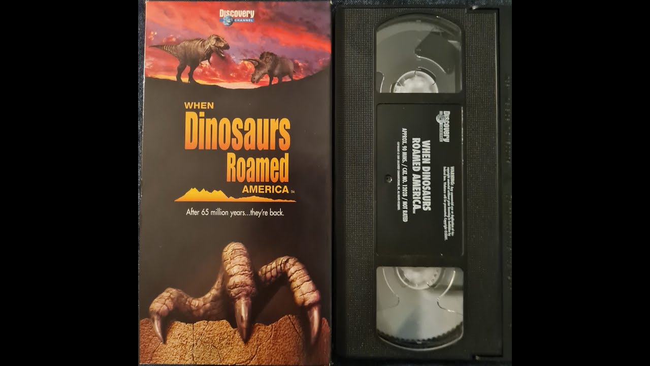 Opening to When Dinosaurs Roamed America 2001 VHS - YouTube