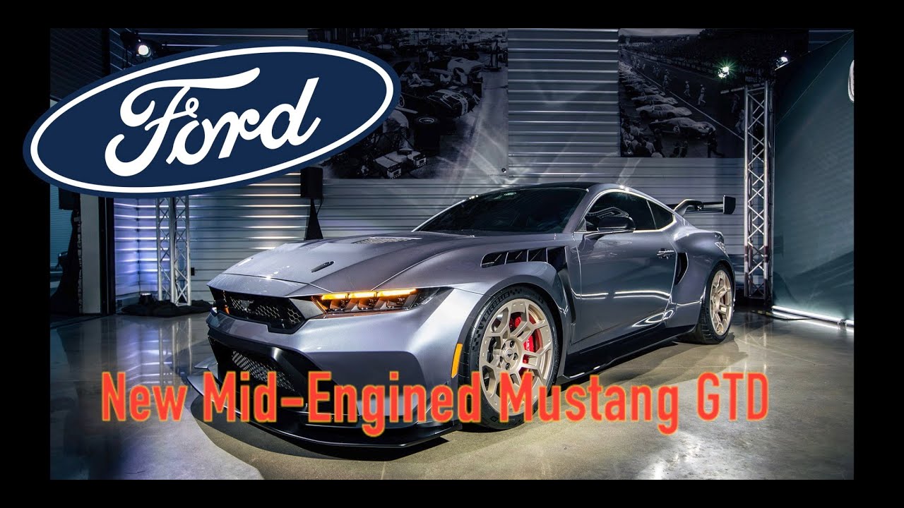 Fords New Mid-Engined Mustang MotorZen News 28-08-2023 - YouTube