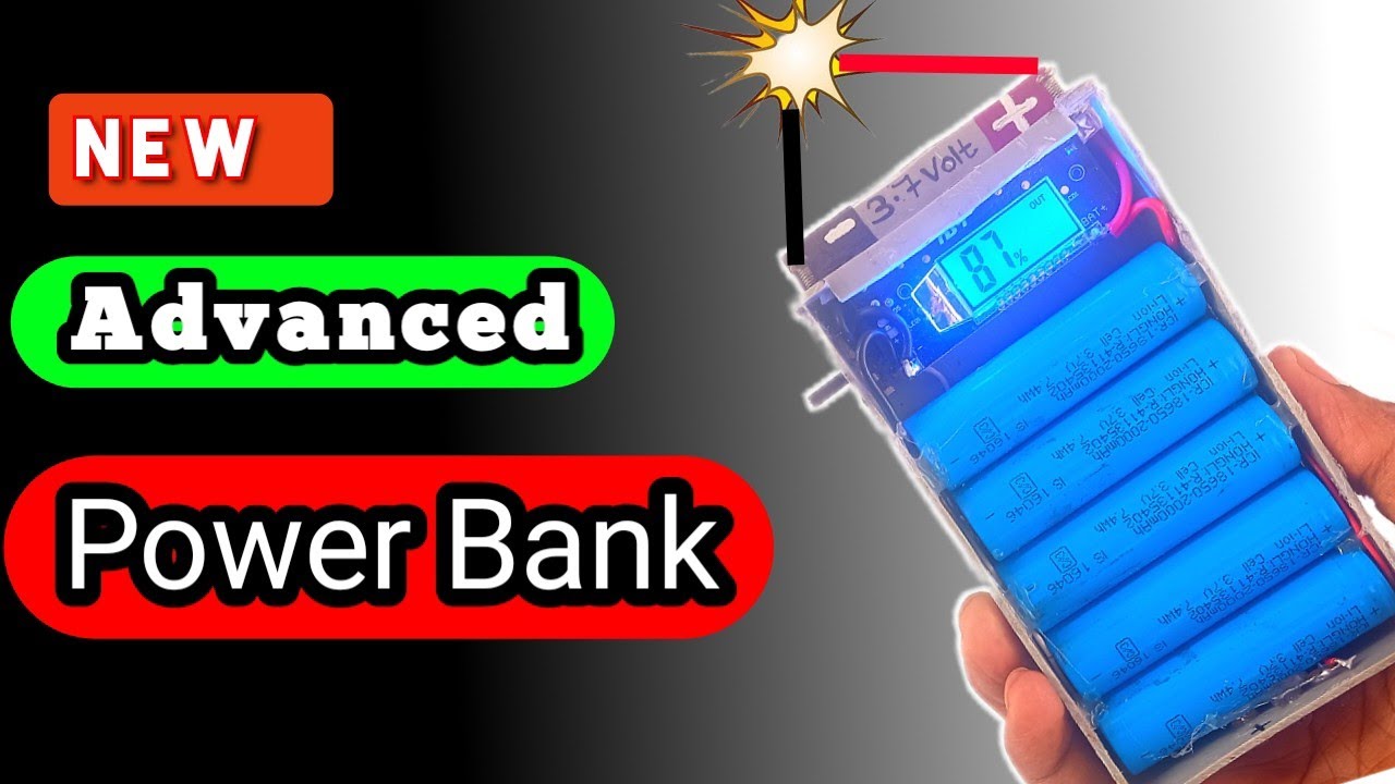 Build a power bank using|| 18650 lithium ions battery🔋||Abhishekproject ...