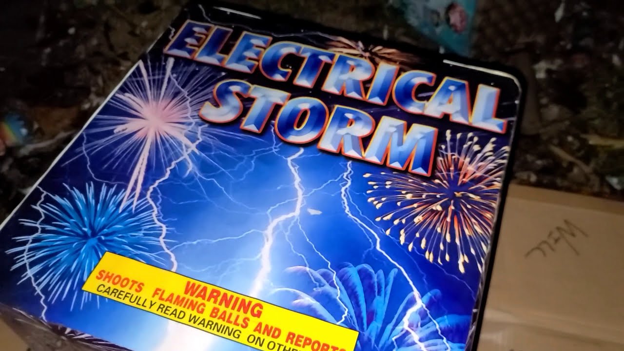 Electrical Storm Firework - YouTube