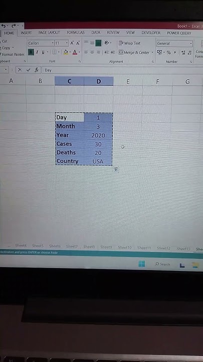Excel Transpose | How to Transpose In Excel | Excel Tips and Tricks #shorts - YouTube
