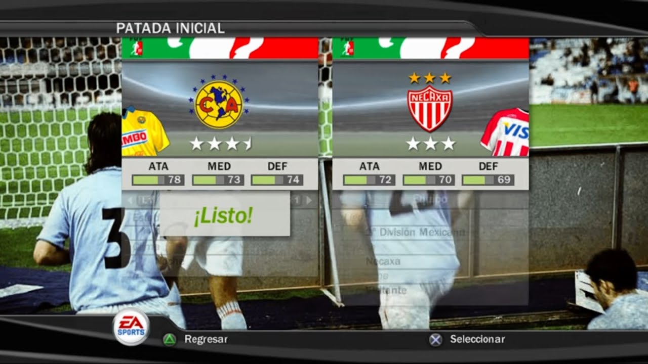 FIFA 07 (PS2) Gameplay - America vs Necaxa - YouTube