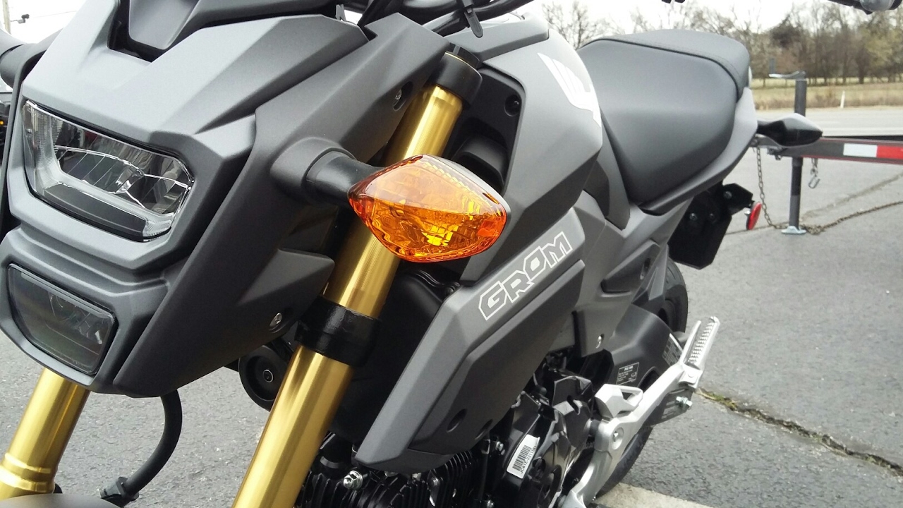 2017 Honda Grom Overview and walkaround - YouTube