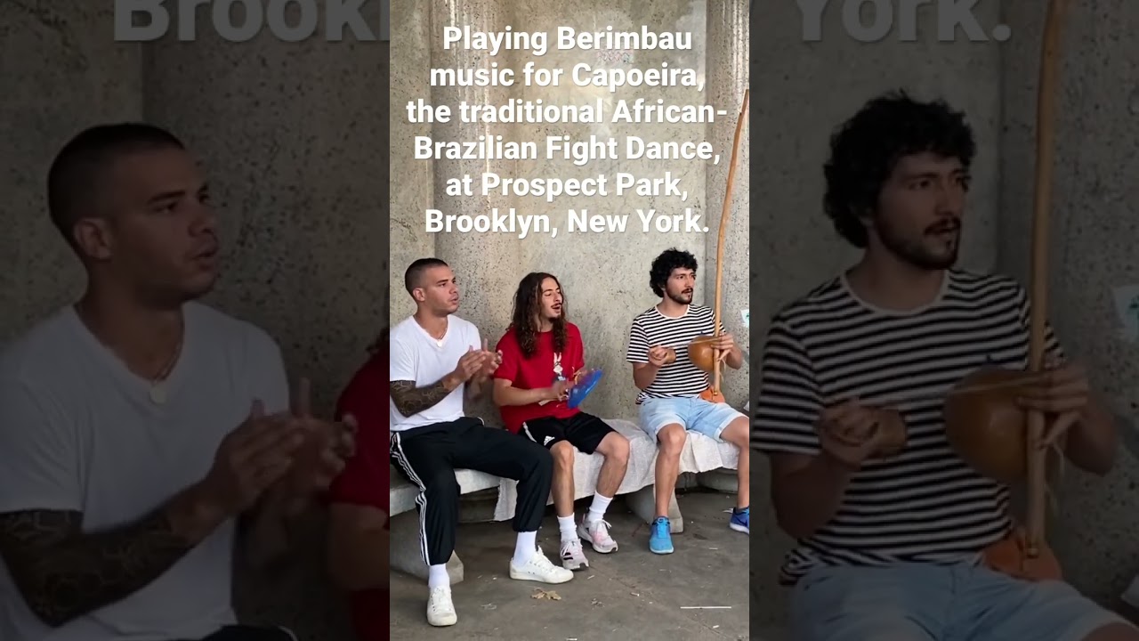 Berimbau music for Capoeira, the African-Brazilian Fight Dance ...