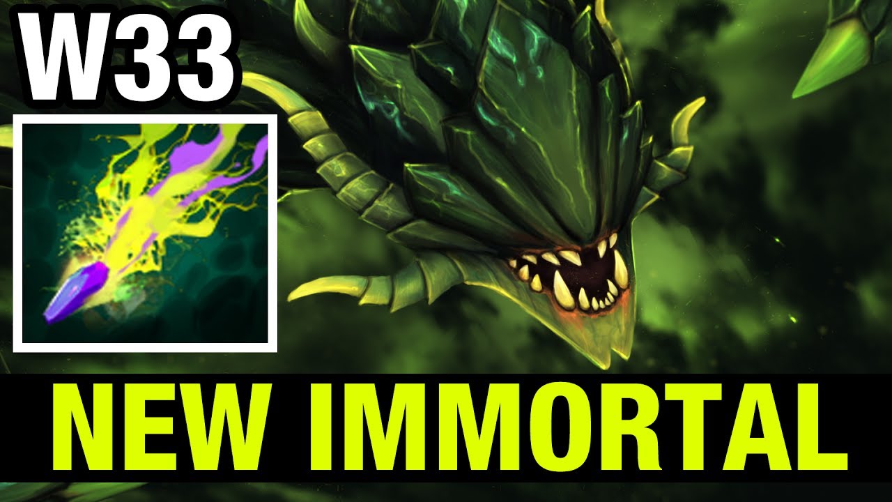 NEW IMMORTAL WITH W33 VIPER - Dota 2 - YouTube