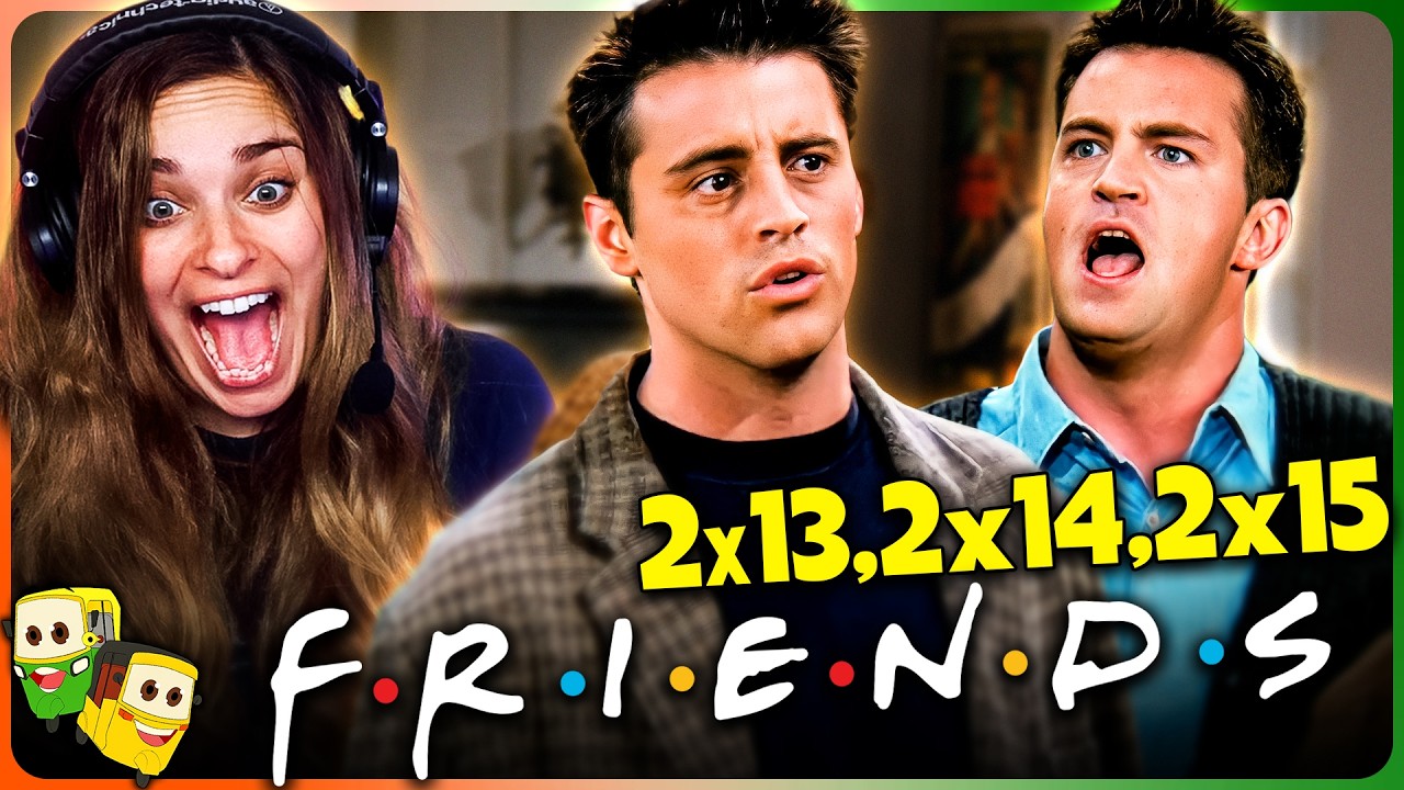 FRIENDS SEASON 2 Episodes 13, 14 & 15 REACTION! | First Time Watch ...