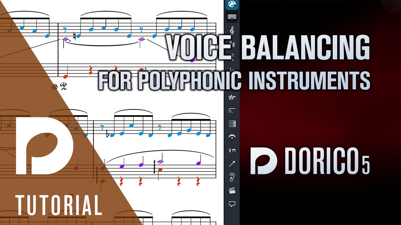 Voice Balancing for Polyphonic Instruments | Dorico 5.1 - YouTube