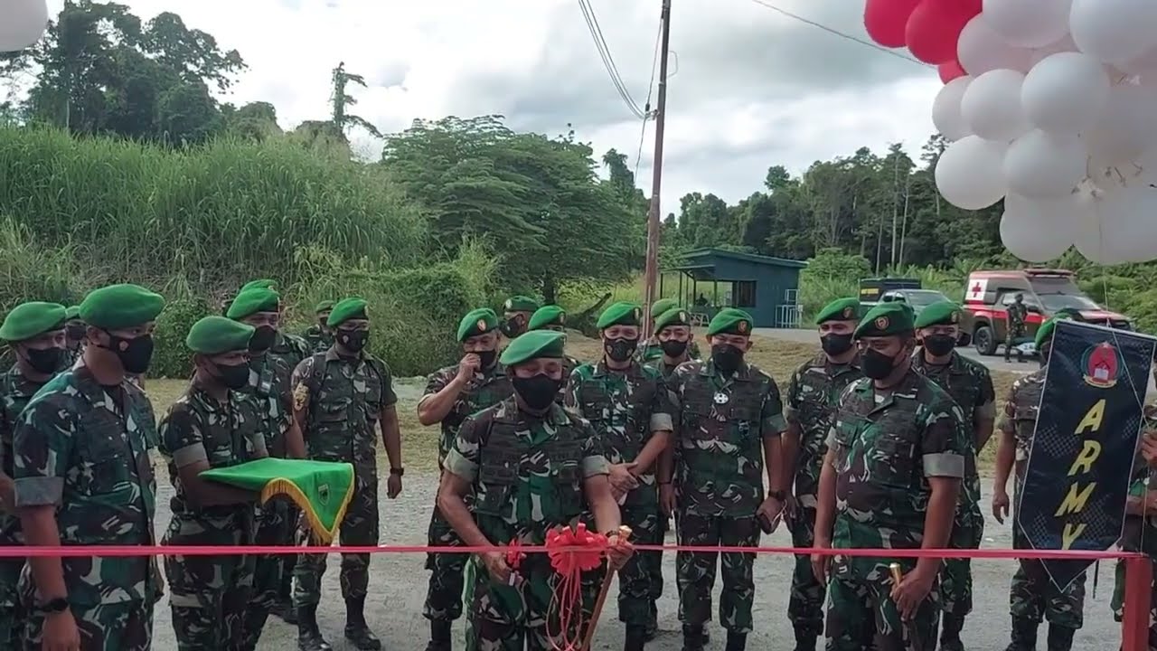 Pangdam XVIII/Kasuari Resmikan Army Cafe Rindam XVIII/Kasuari - YouTube