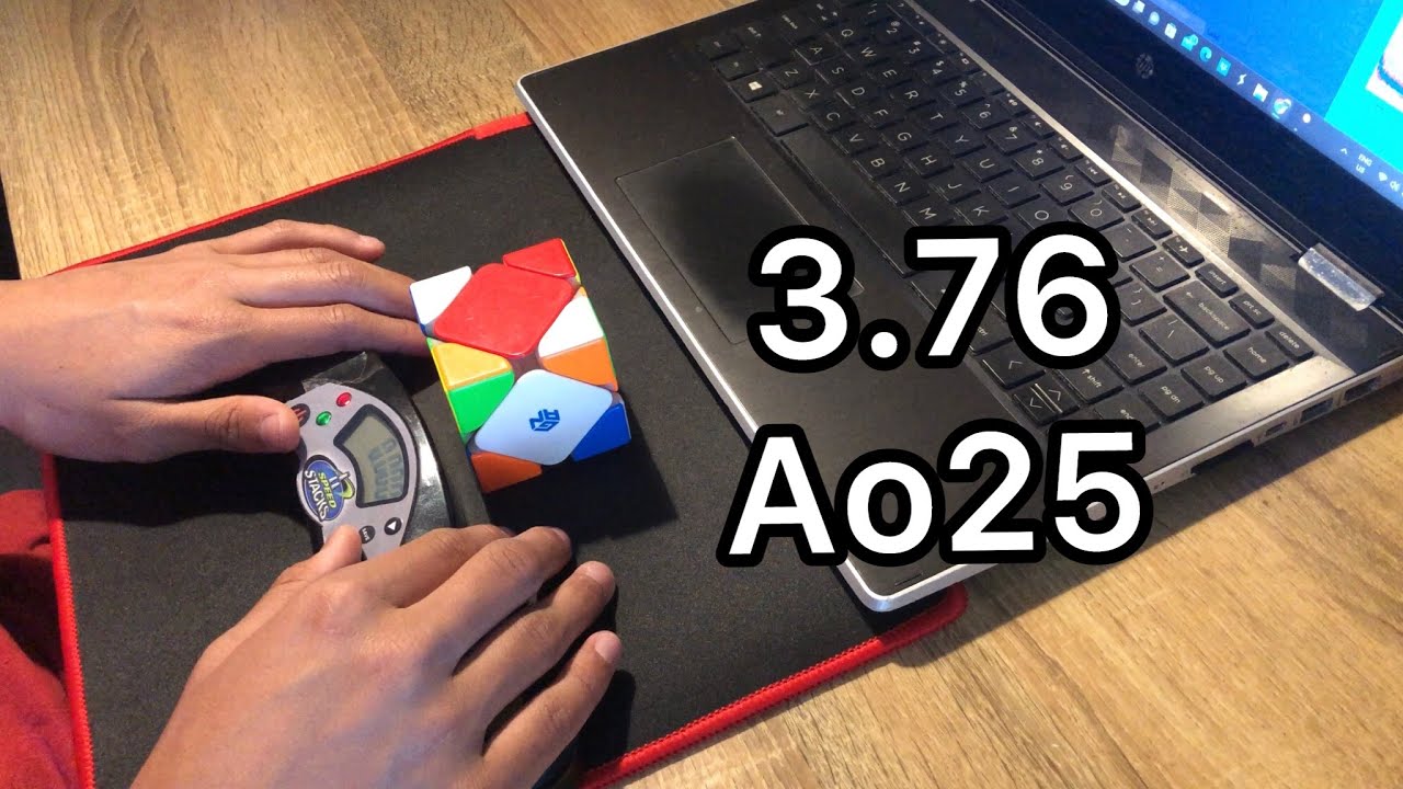 3.76 Skewb Ao25 (+Bonus 1.55 Single) - YouTube
