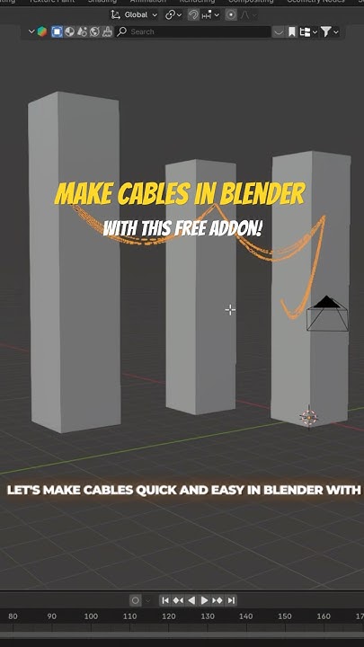 Make Cables in Blender FAST with This Free Add-on! ⚡ - YouTube
