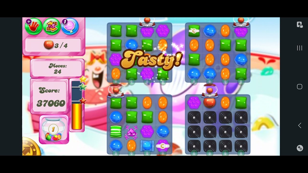 Frogtastic Candy Crush Saga on cereal on fruit loops - YouTube