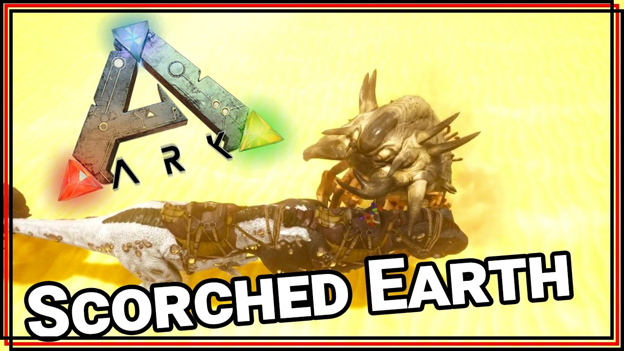 Death worm hunting - ARK Survival Evolved Scorched Earth single player ...