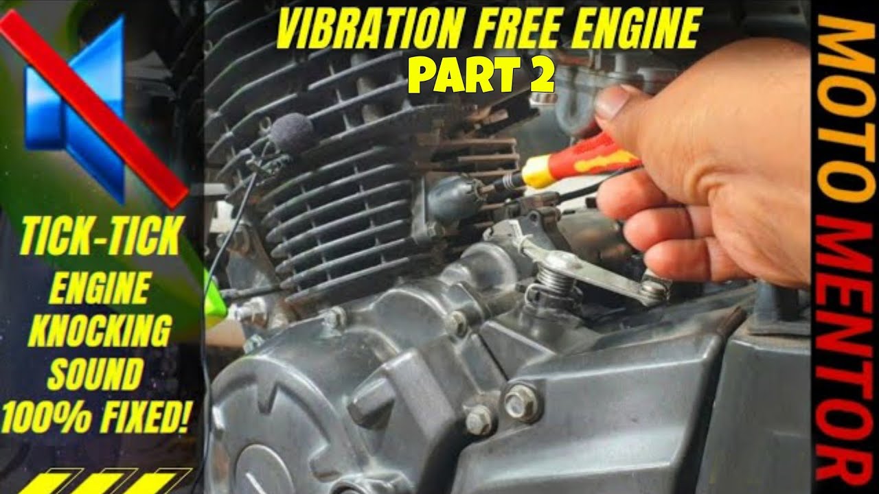 BIKE ENGINE NOISE KNOCKING REASON AND HOW TO FIX TICK TICK ENGINE SOUND ...