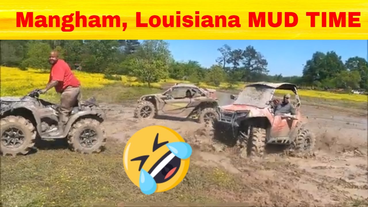 EXREME DEEP MUD Riding ATV Mangham Louisiana - YouTube