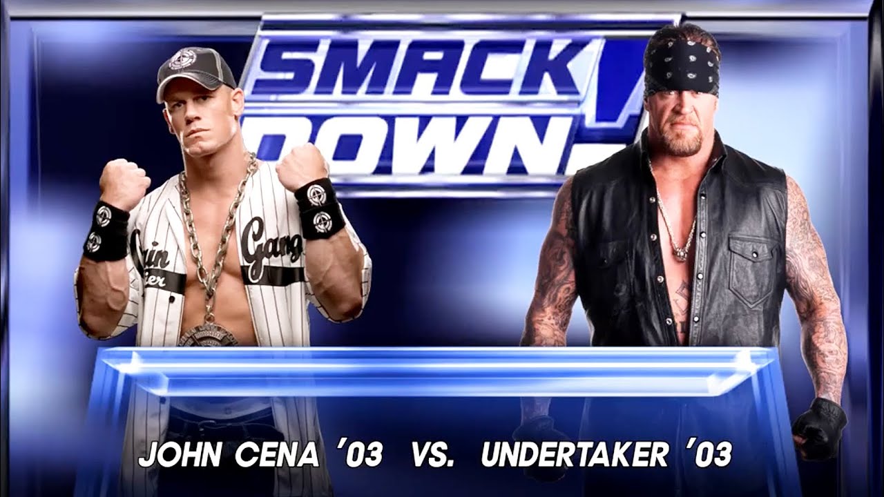 WWE2K23 - Undertaker 03 vs John Cena 03 | PS5 Gameplay - YouTube