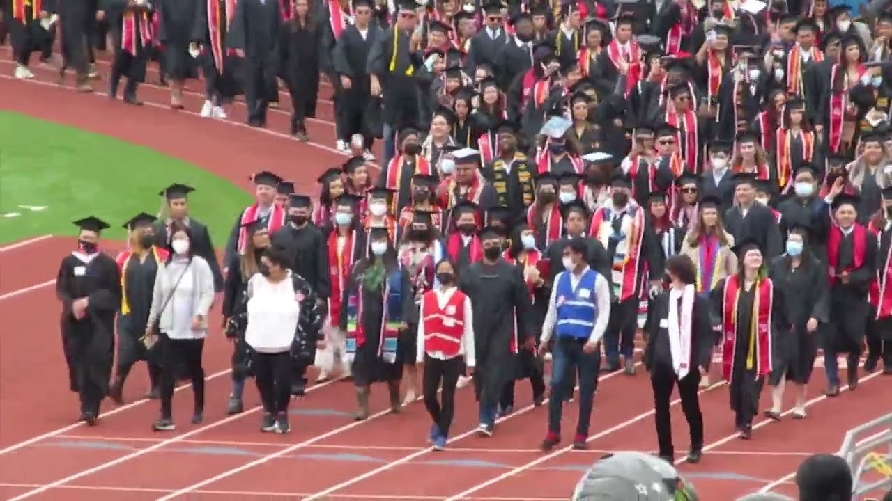 Processional @ Spring 2022 Commencement Ceremony City College of San ...