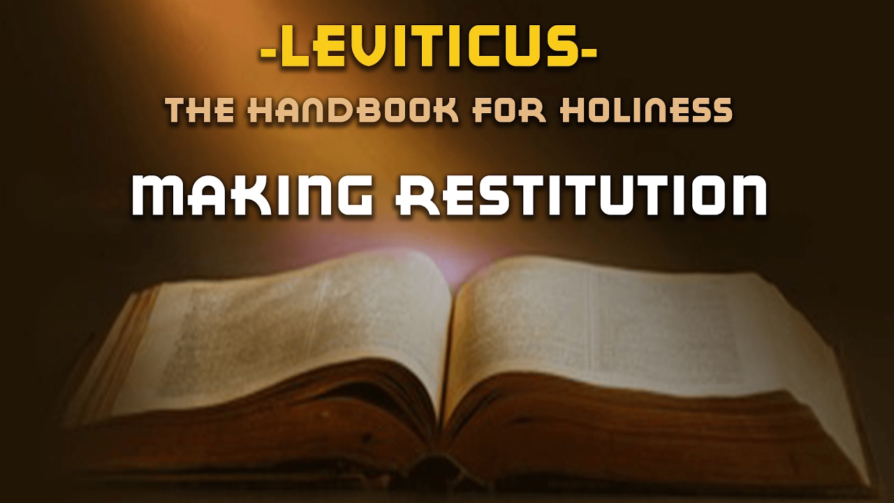 Reveal Fellowship: Making Restitution - YouTube