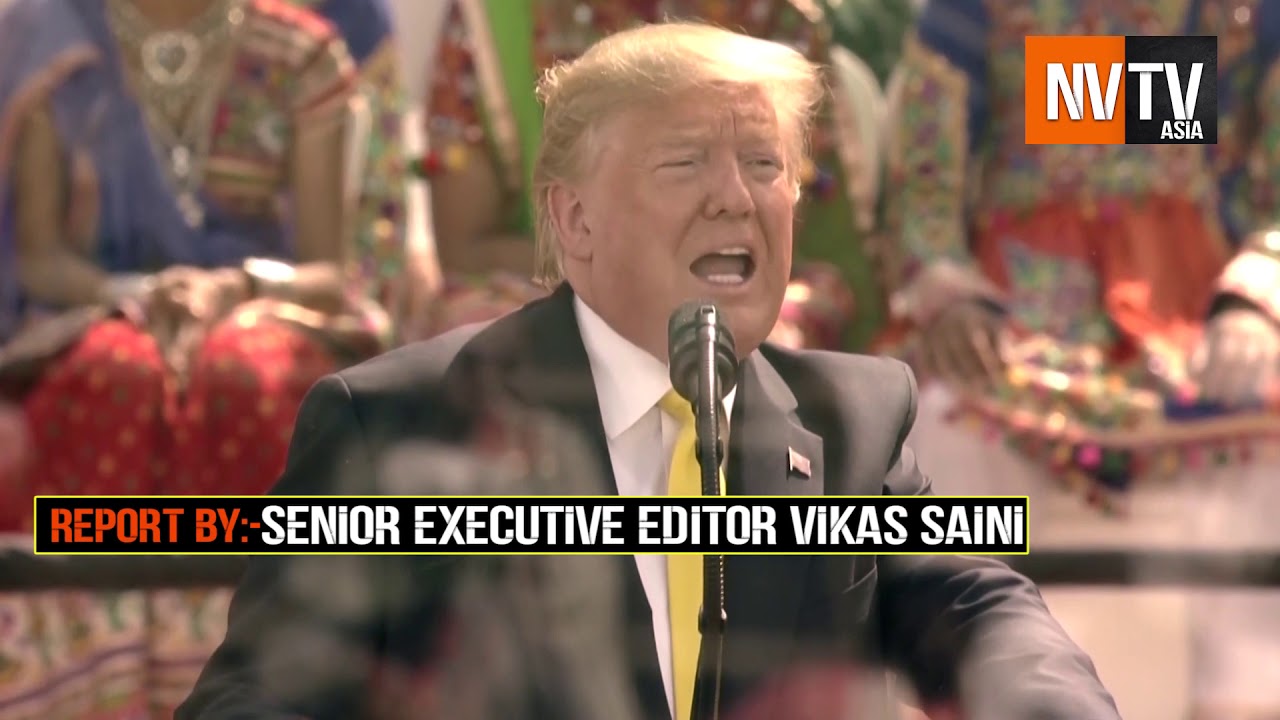 President Trump quotes Swami Vivekananda at ‘Namaste Trump’ - YouTube