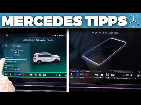 Mercedes Technik: MBUX Benachrichtigungen perfekt einstellen