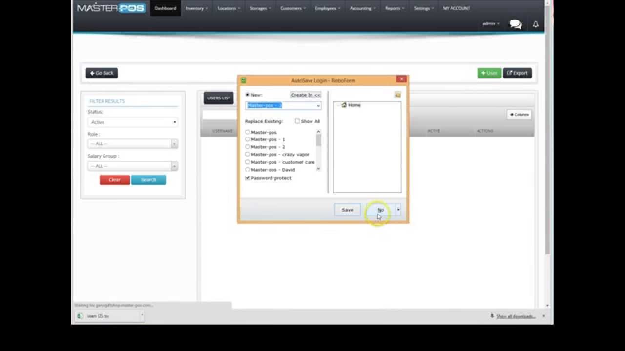Master POS Basic Employee Setup - YouTube
