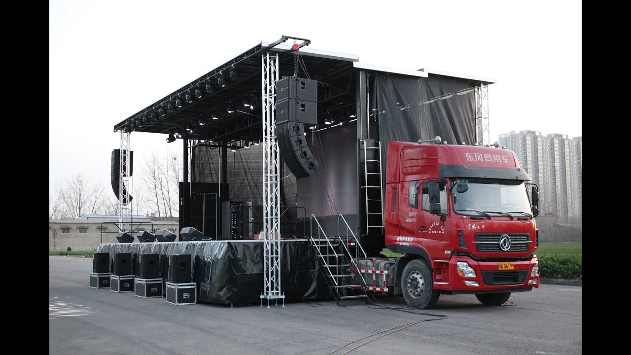 Concert Mobile Stage Truck-SINOSWAN ST130 12x9m stage for event,live ...