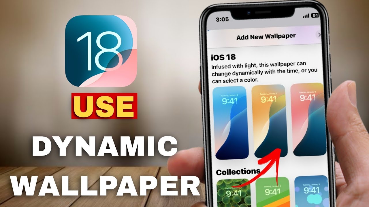 How To Use Dynamic Wallpaper iPhone on iOS 18 - YouTube