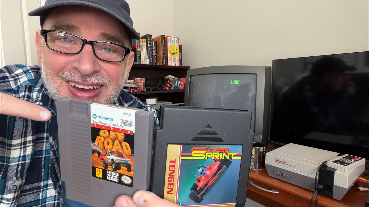 Let’s Play Some Of My Favorite NES Video Games 🎮- Super Sprint, Pin Bot ...
