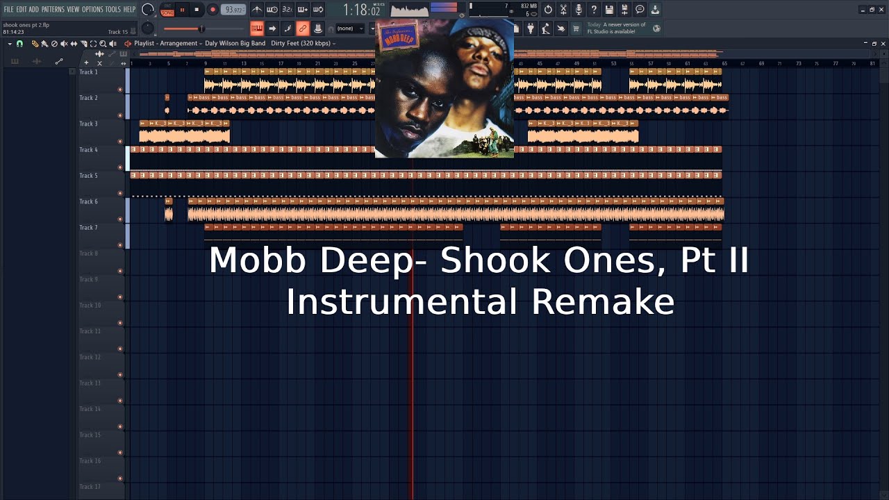 Mobb Deep- Shook Ones, Pt. II Instrumntal Remake - YouTube