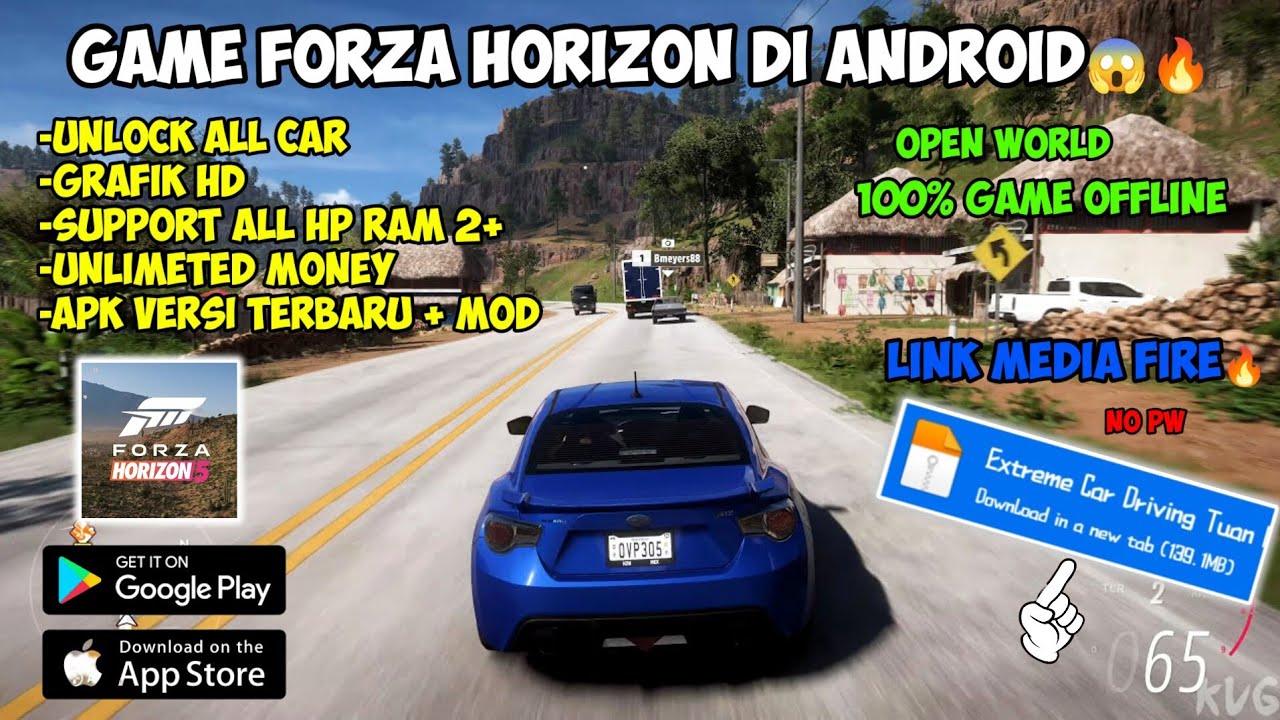 Game Open World🔥Mirip Forza Horizon🤓Extrem Car Driving Simulator versi ...