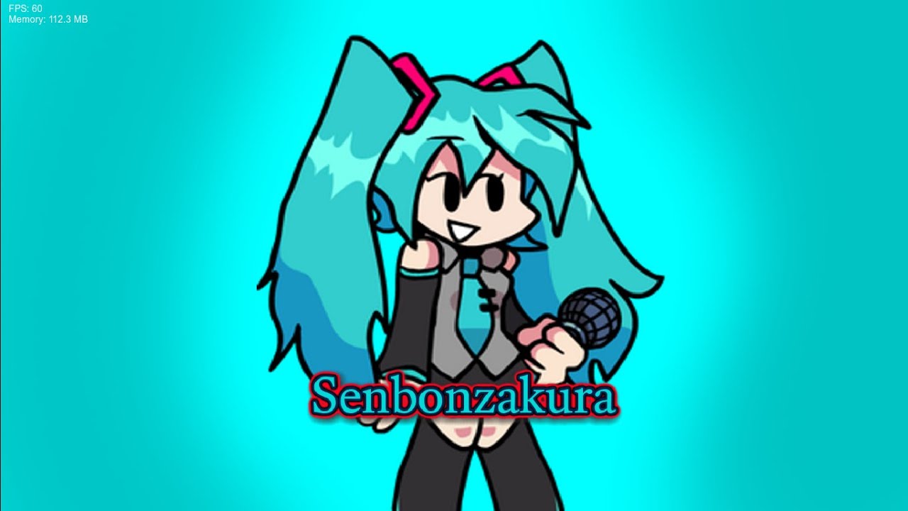 Fnf V.s Hatsune Miku Custom song (senbonzakura) - YouTube