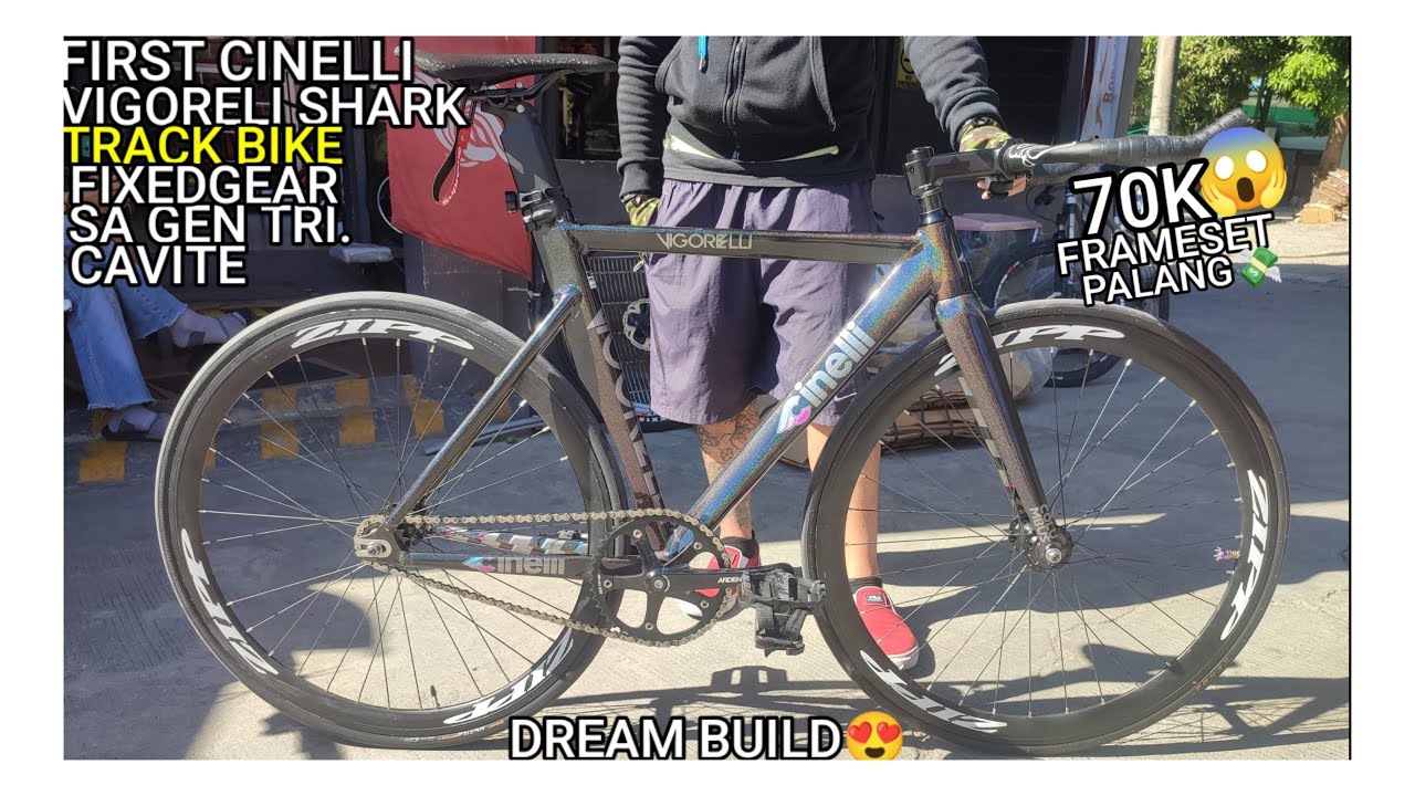 Dream bike! Cinelli Vigoreli shark nag iisa sa Cavite! 70k frameset ...