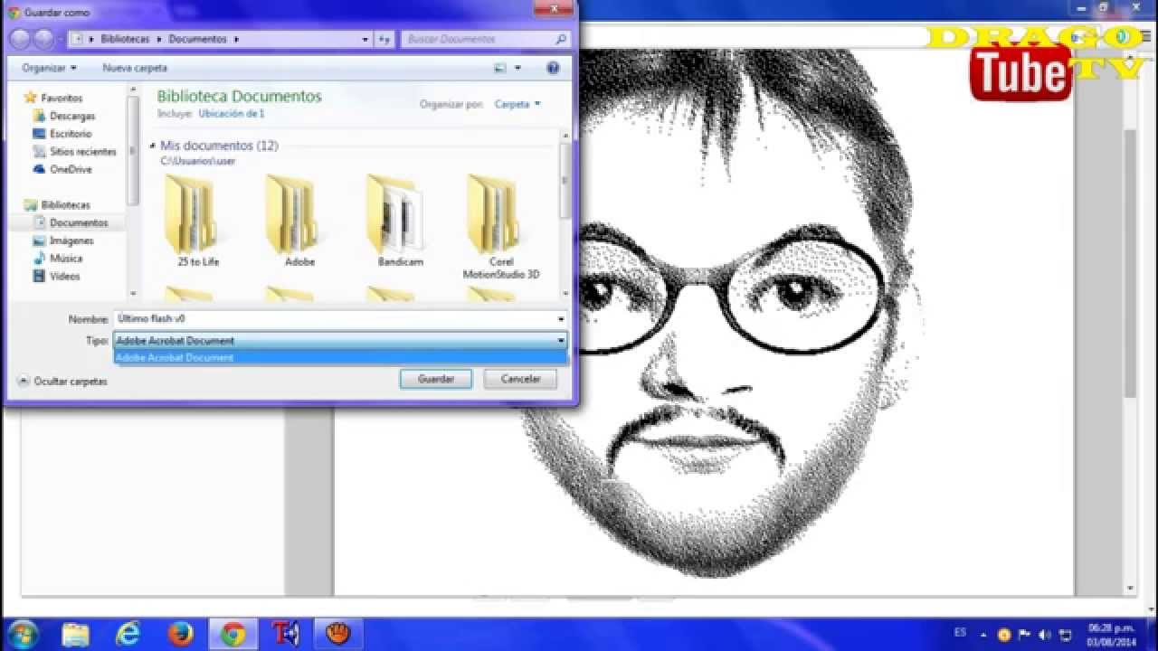 como hacer un identikit - YouTube