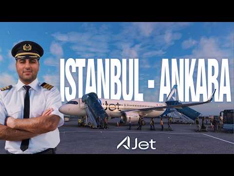 MSFS 2020 | İstanbul Sabiha Gökçen → Ankara Esenboğa | Fenix A320 | TKJ6BJ