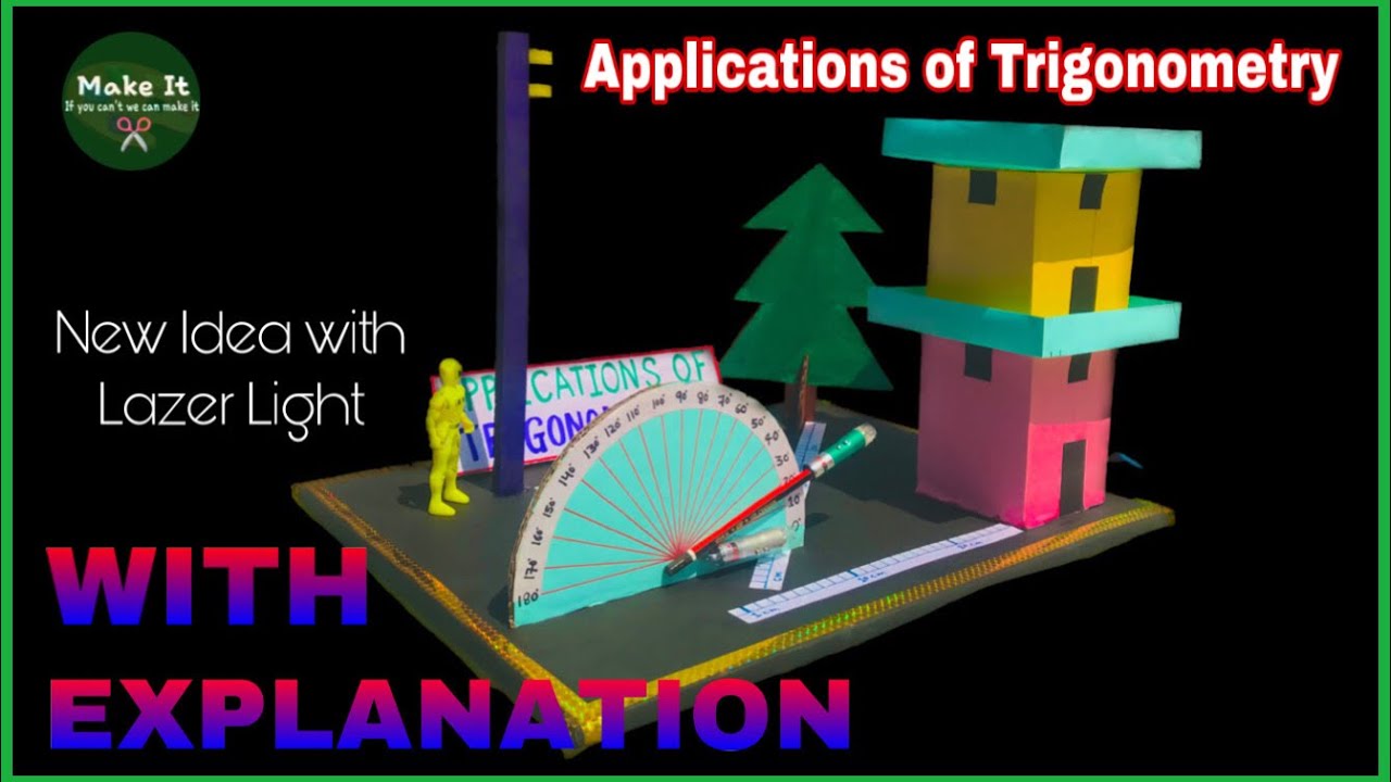 Mathematics Working Model For B ed Applications Of Trigonometry Mathematics Working Model For B ed Applications Of Trigonometry