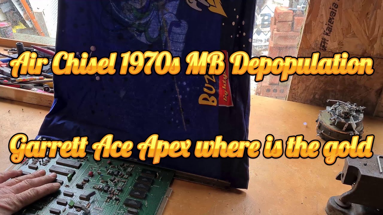 E214 Air Chisel 1970s MB Depopulation, Garrett Ace Apex where is the ...