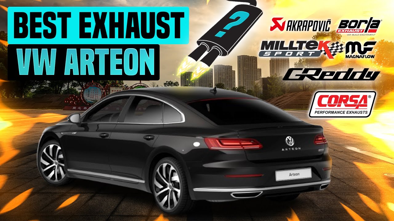 Volkswagen Arteon Exhaust Sound🔥Armytrix,Friedrich,Fujisan,Milltek ...