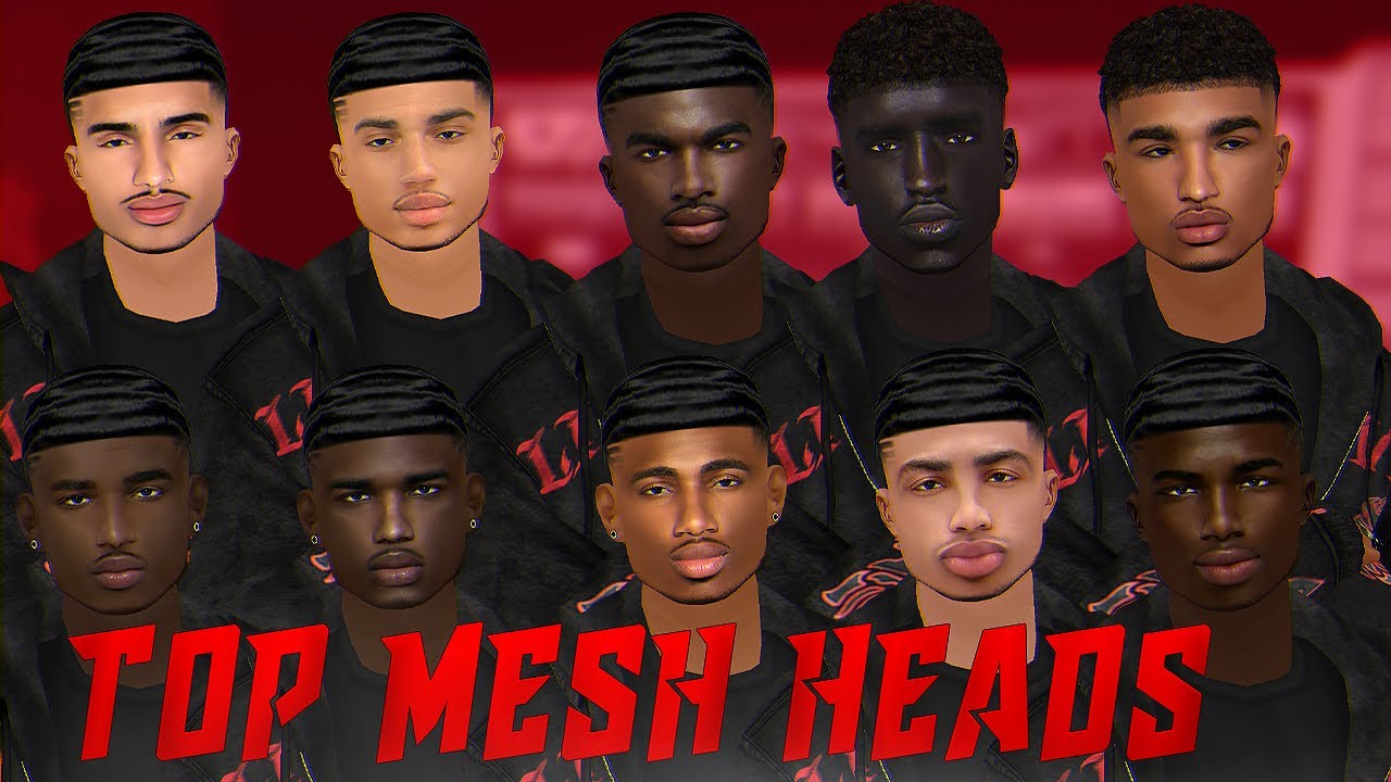 Top Male Mesh Heads IMVU [Link in description] - YouTube
