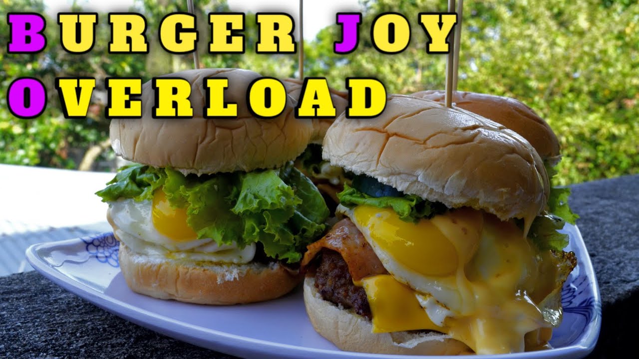 EASY TO MAKE DELICIOUS AND JUICY BURGER JOY OVERLOAD | HOMEMADE BURGER ...