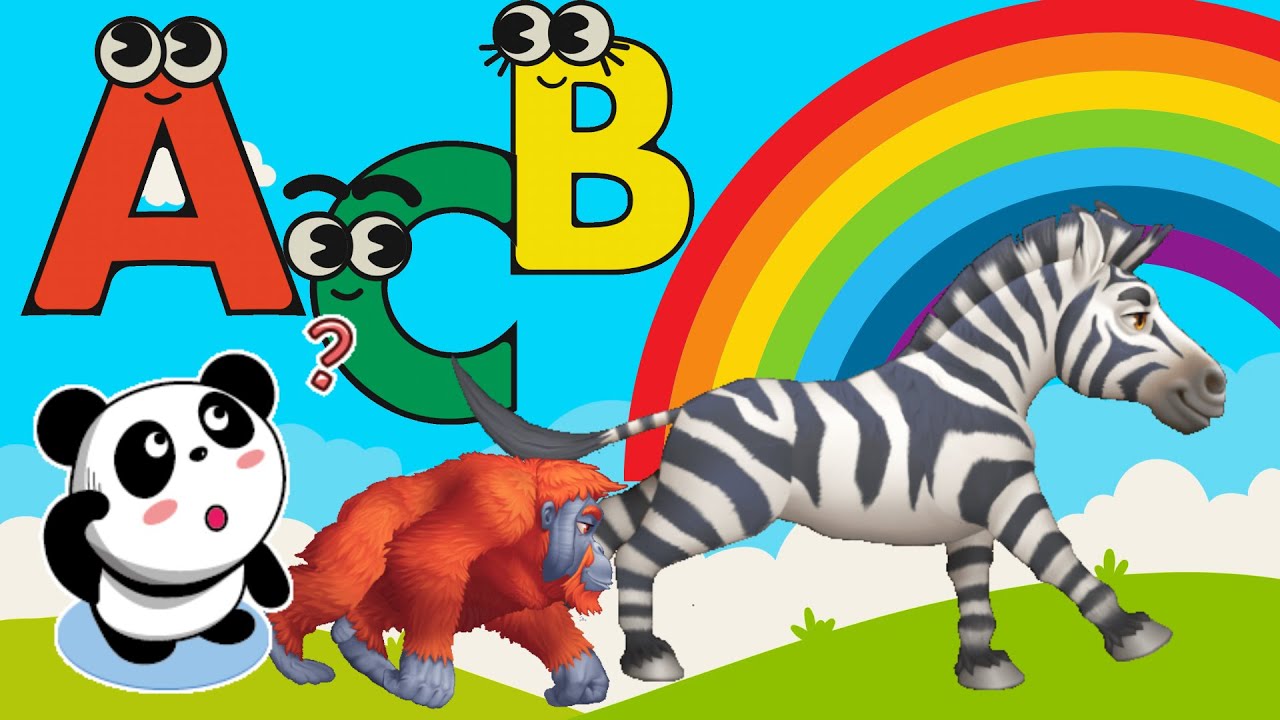 Animal ABC Song And More _ Kids Songs_ 04C - YouTube